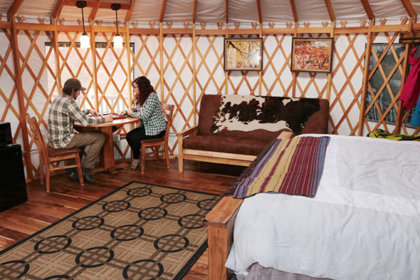 Willow Glamping Yurt - Visit Southern Idaho