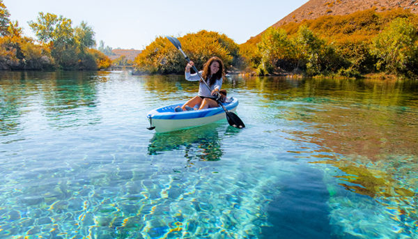 Fall Kayaking to Blue Heart Springs - Visit Southern Idaho