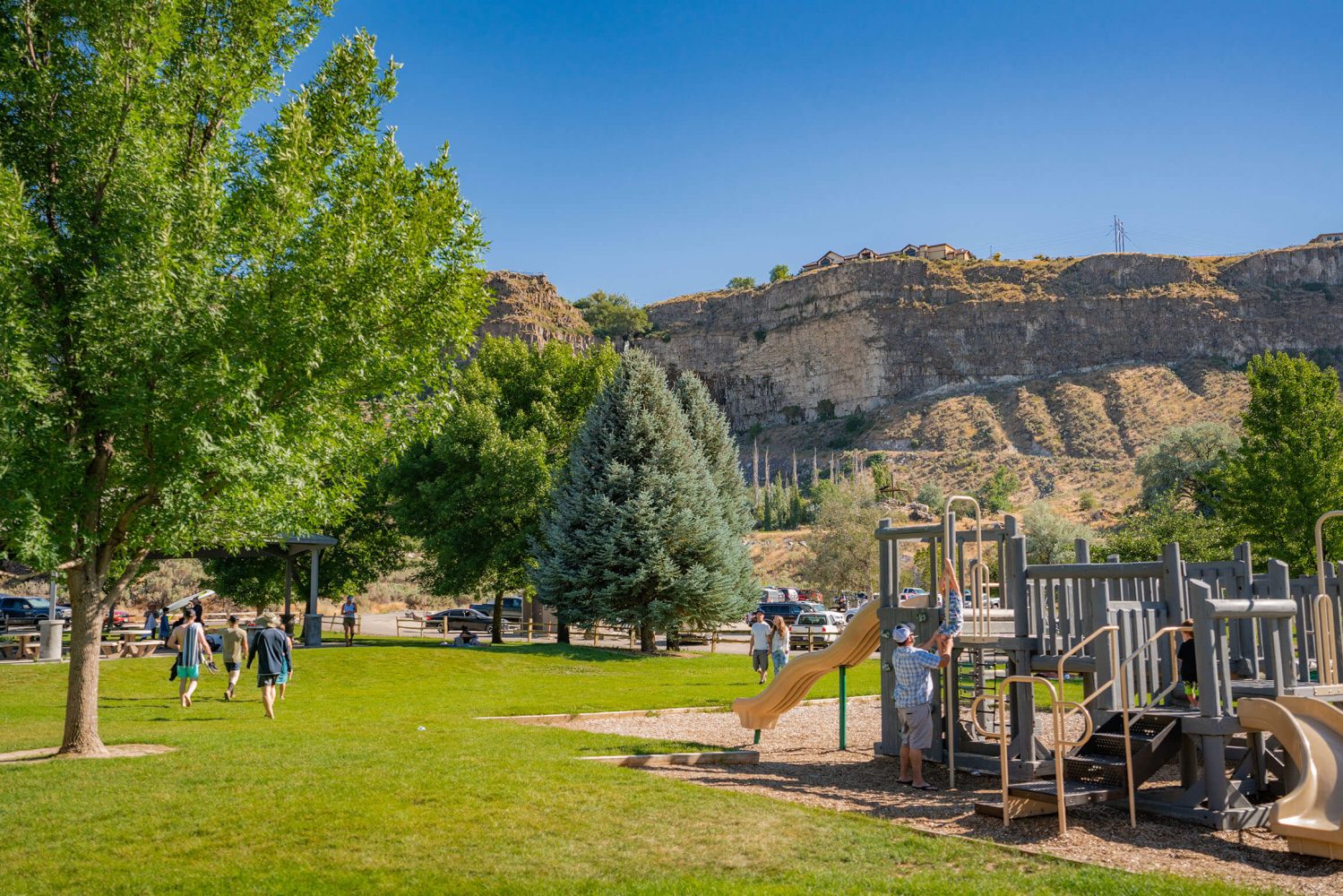 Centennial Waterfront Park in Twin Falls, Idaho